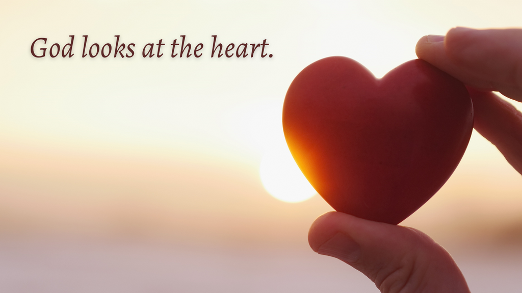 The Lord Looks At The Heart - Sanctified By christ
